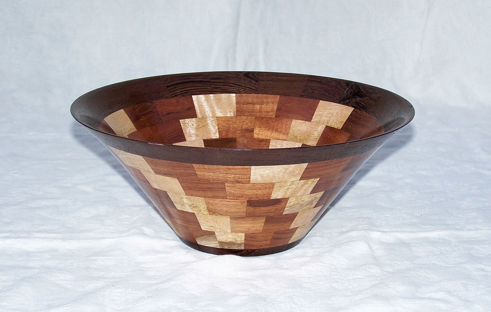 Hawkins' Turnings: Open Bowl: Wenge, Koa, and Mango Segmented Bowl (4 3 ...